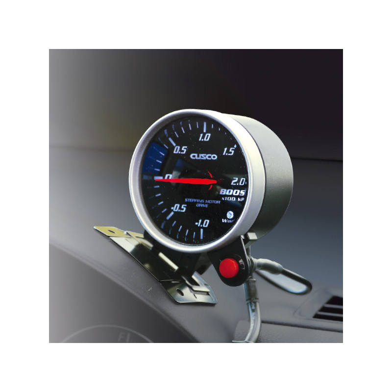 CUSCO RACING BOOST METER φ60mm, -100~0~+200kPa